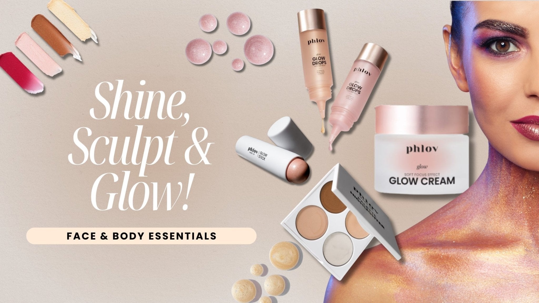 Glow & Bronze – Highlight Your Natural Radiance | Face & Body – Vesa Beauty