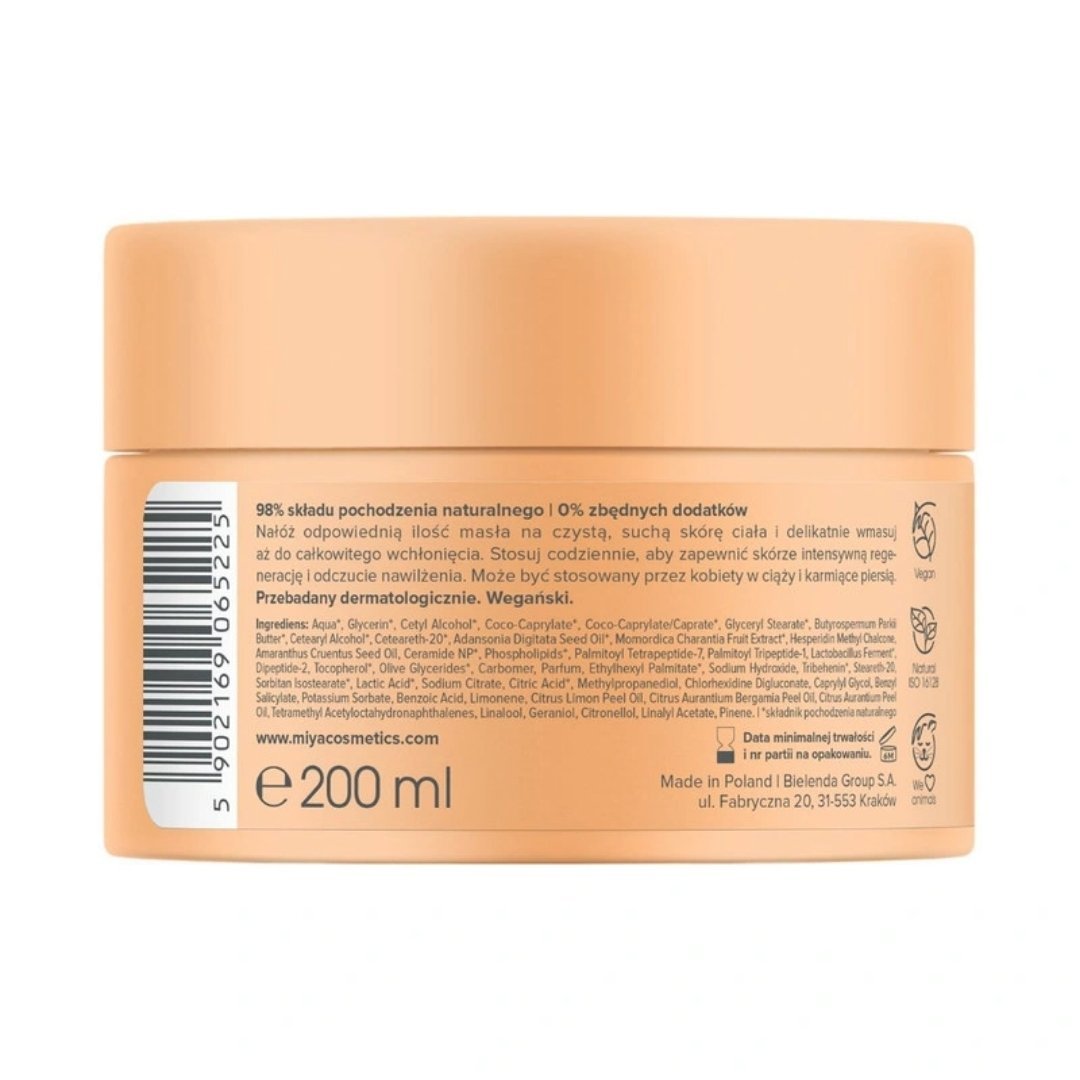 MIYA BODY.lab Regenerujące masło do ciała z Egzosomami 200ml | VESA UK ...
