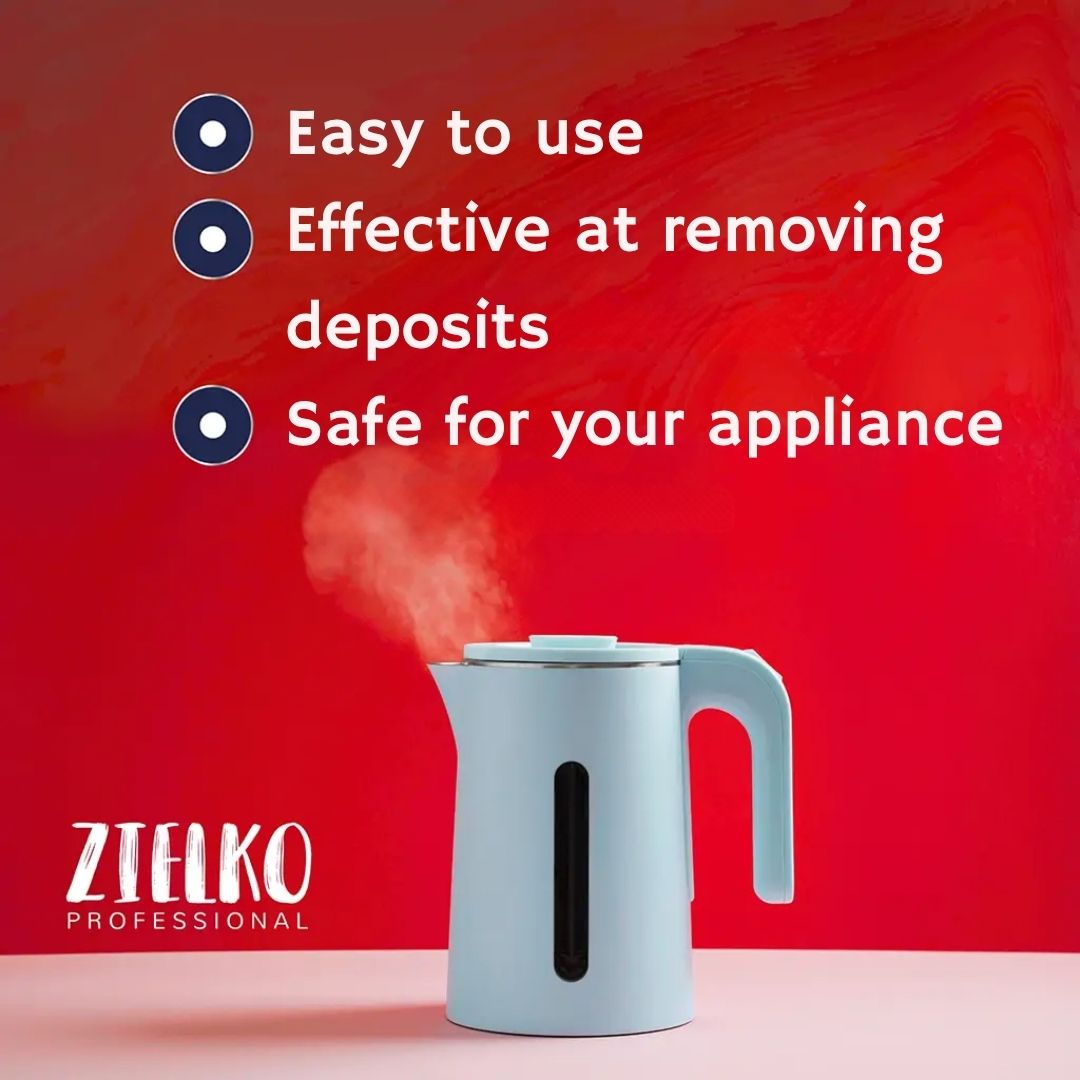 Zielko Descaler for Coffee Machines & Kettles 500ml |VESA UK – Vesa Beauty