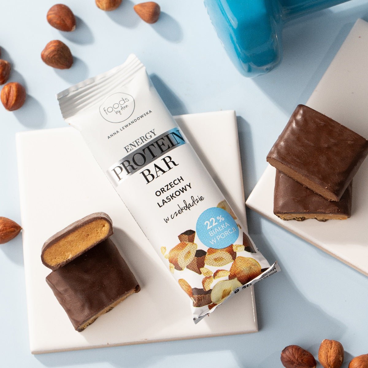 Foods by Ann Energy Protein Bar Hazelnut in chocolate 35g | VESA UK ...