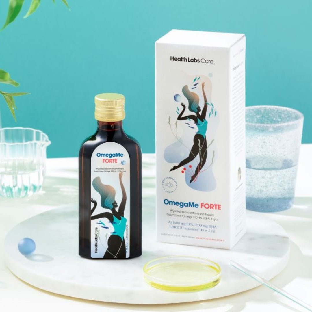 HealthLabs Care OmegaMe FORTE - liquid form 160ml | VESA Beauty UK