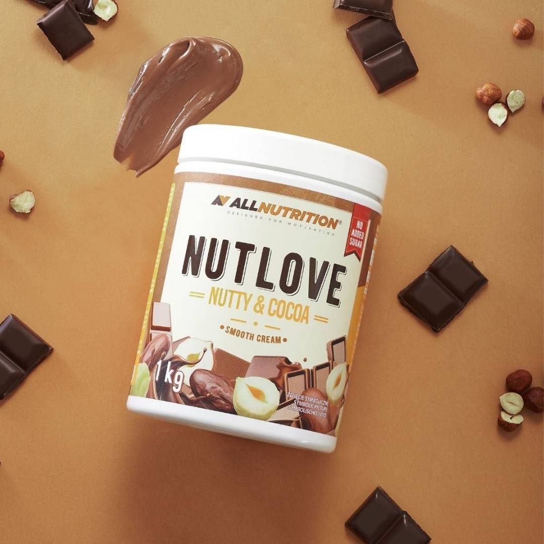 ALLNUTRITION NUTLOVE Cream Nutty & Cocoa Smooth 1000g | VESA Beauty UK
